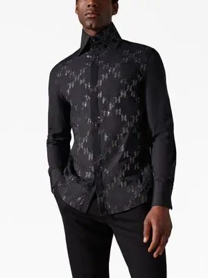 Karl Lagerfeld Hun's Pick Monogram Shirt