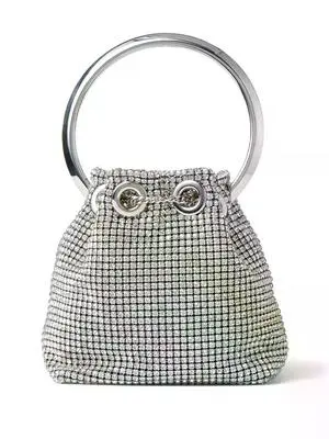 JIMMY CHOO Bon Bon Crystal-embellished Mini Bag