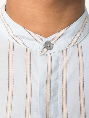 Orlebar Brown Dekker Striped Long-sleeve Shirt