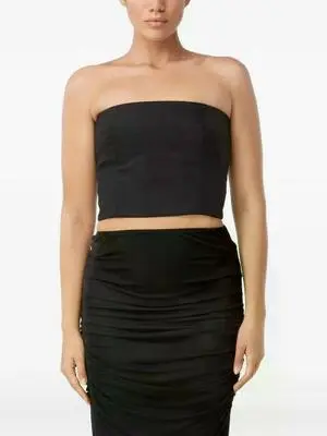 Gauge81 Lica Strapless Top - Black