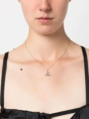 VIVIENNE WESTWOOD Crystal-embellished Adjustable Necklace
