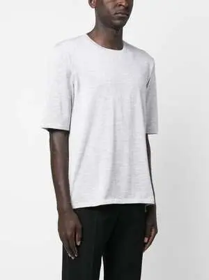 Saint Laurent Crew-neck Short-sleeved Sweatshirt