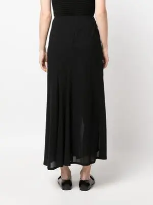 Yohji Yamamoto Asymmetric Midi Skirt