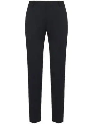 Alexander McQueen Tailored Tapered Trousers - Black