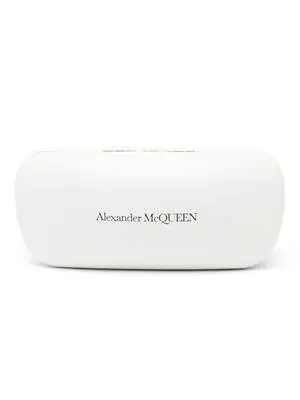 Alexander McQueen Angled Rectangle-frame Sunglasses