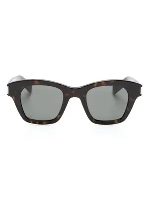 Saint Laurent Sl 592 Sunglasses - Brown