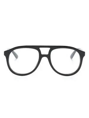 Gucci Pilot Frame Glasses - Black