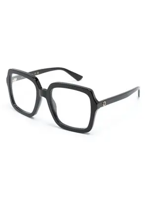 Gucci Square-frame Glasses - Black