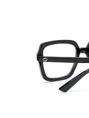 Gucci Square-frame Glasses - Black