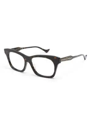 Gucci Tortoiseshell Square-frame Glasses