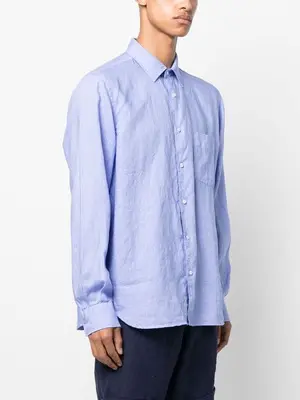 Aspesi Long-sleeve Linen Shirt