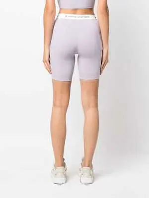 SPORTY & RICH Logo Waistband Shorts