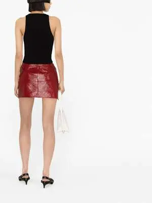 COURREGES Logo Sleeveless Knit Top