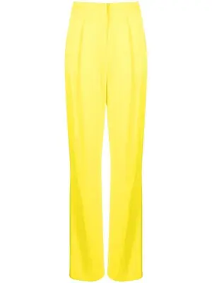 MSGM Full-length Straight-leg Trousers