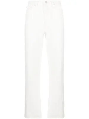 TOTEME Five-pocket Wide Leg Jeans