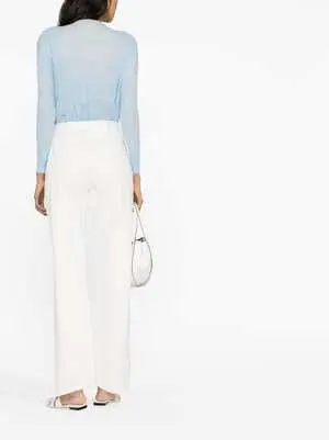 TOTEME Five-pocket Wide Leg Jeans