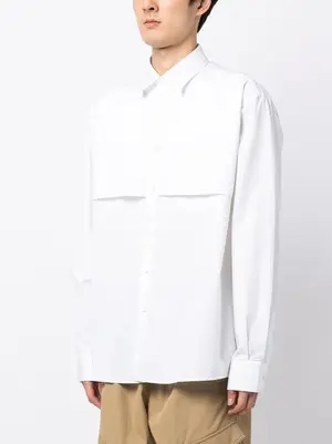 VTMNTS Storm Flap-detail Shirt