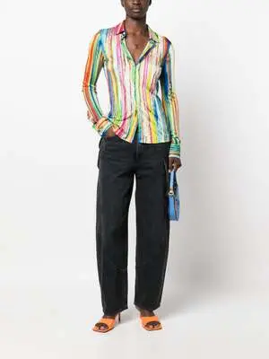 Dsquared2 Striped Long-sleeve Shirt