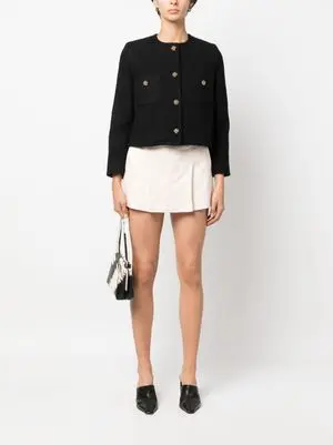 Ba&sh Meredith Tweed Jacket - Black