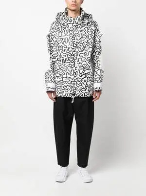 Junya Watanabe X Keith Haring Graphic-print Jacket