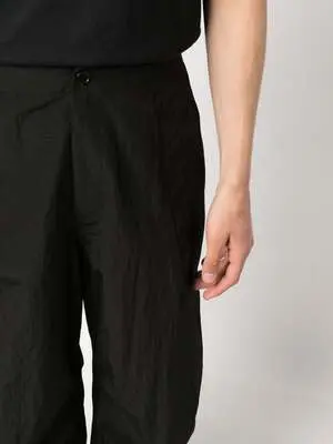 AMOMENTO Ripstop Fatigue Wide-leg Trousers