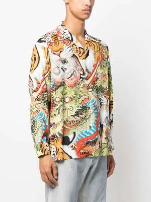 WACKO MARIA Graphic-print Shirt