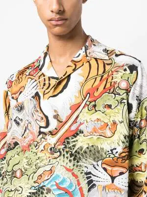 WACKO MARIA Graphic-print Shirt
