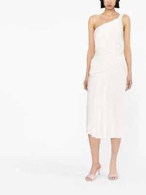 Alberta Ferretti Flared Midi Dress