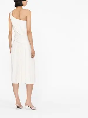 Alberta Ferretti Flared Midi Dress