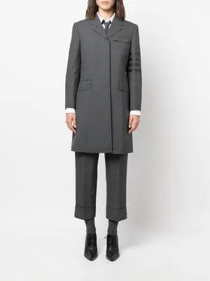 Thom Browne 4-bar Stripe Wool Coat