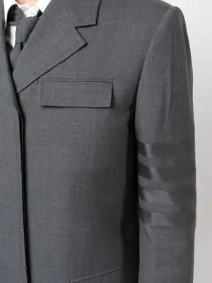 Thom Browne 4-bar Stripe Wool Coat