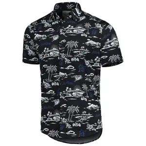 Reyn Spooner Miami Marlins Kekai Performance Button-up Shirt