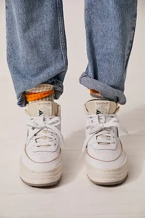 REEBOK Club C Double Geo Mid Sneakers