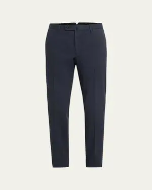 Incotex Batavia Twill Pants - Blu Scuro