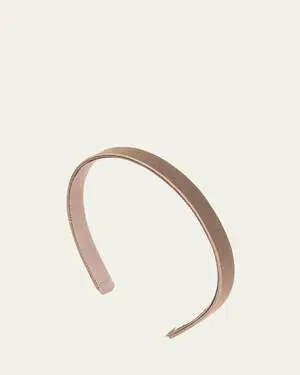 JENNIFER BEHR Jennifer Behr Lucy Silk Headband Cappuccino