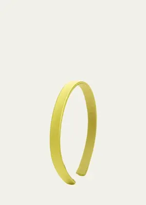 JENNIFER BEHR Jennifer Behr Lucy Silk Headband Chartreuse