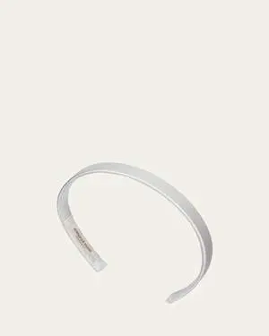 JENNIFER BEHR Jennifer Behr Lucy Silk Headband Cream