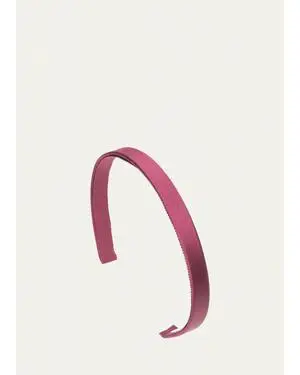 JENNIFER BEHR Jennifer Behr Lucy Silk Headband Mulberry