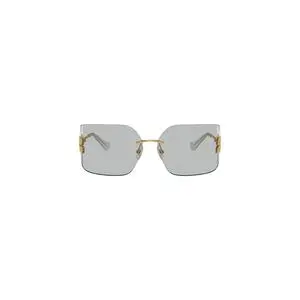 Miu Miu Aube Sunglasses - Light Gray Lenses