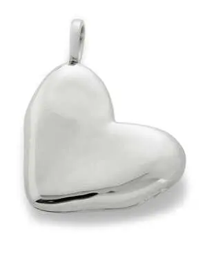 Monica Vinader Recycled- Heart Locket - Silver