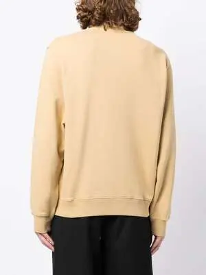 AMBUSH Stopper-detail Cotton Sweatshirt - Brown