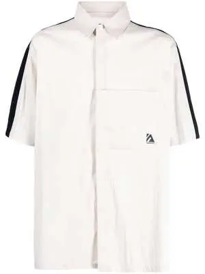 AMBUSH Graphic-print Short-sleeve Shirt - Grey