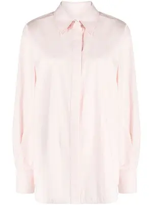 Helmut Lang Long-sleeve Buttoned Shirt - Pink