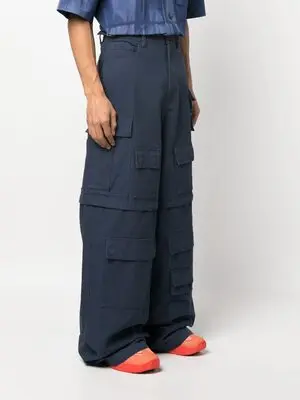AMBUSH Multiple-pocket Cargo Trousers - Blue