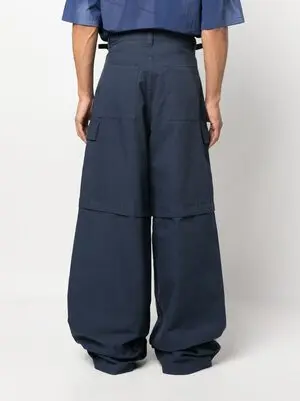 AMBUSH Multiple-pocket Cargo Trousers - Blue