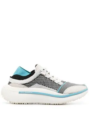 Y3 X Adidas Qisan Knitted Sneakers - Grey