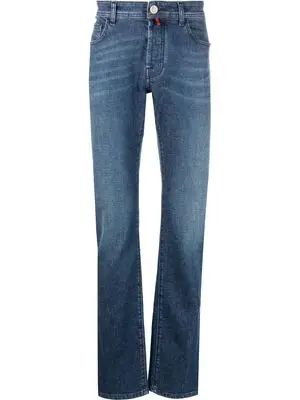BILLIONAIRE Mid-rise Straight Leg Jeans