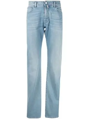BILLIONAIRE Mid-rise Straight Leg Jeans