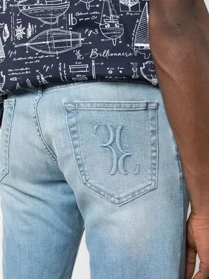 BILLIONAIRE Mid-rise Straight Leg Jeans
