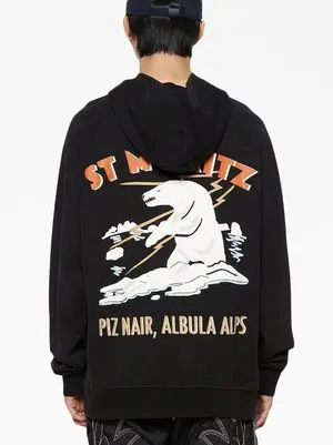 Bally Graphic-print Cotton Hoodie